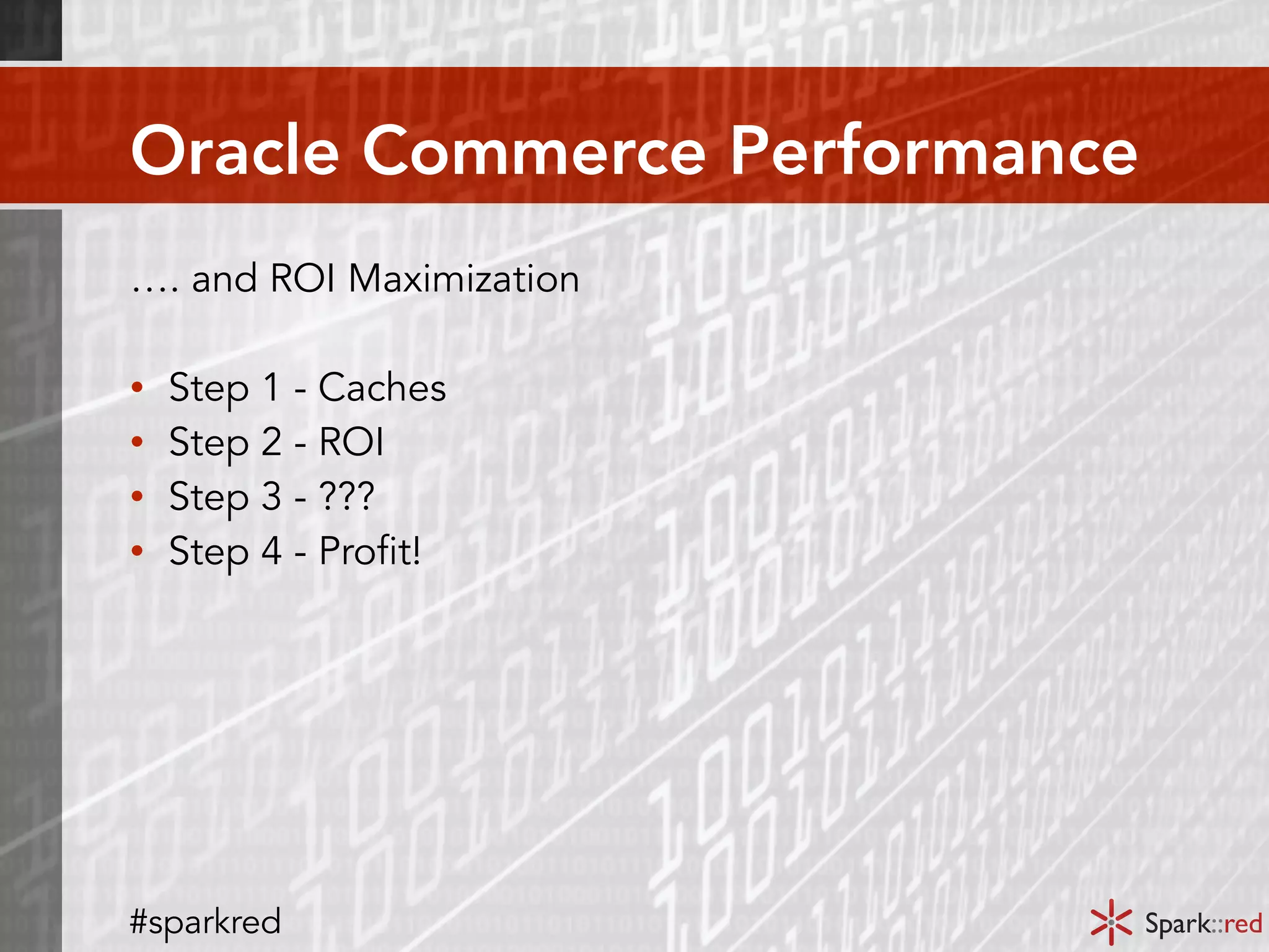 Oracle Commerce Performance and ROI Maximization (Caching) | PDF | Databases | Computer Software ...