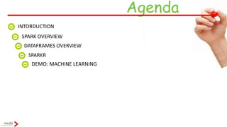 SparkR-Advance Analytic for Big Data | PPT
