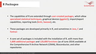 Introduction to Spark R with R studio - Mr. Pragith | PPT