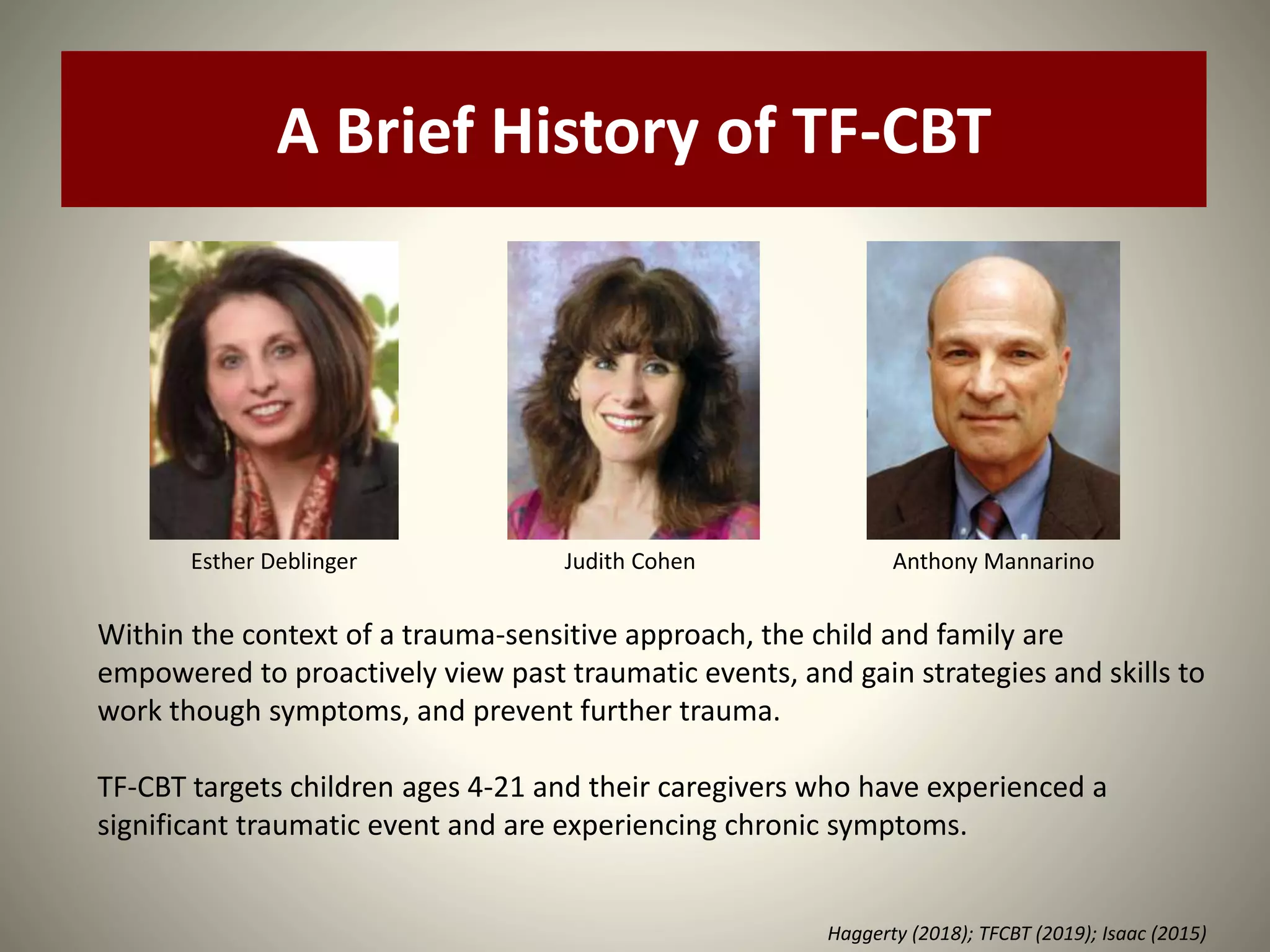 Trauma Focused CBT (TF CBT) for Kids | PPTX