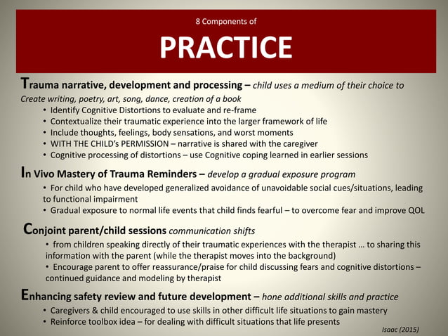 Trauma Focused CBT (TF CBT) for Kids | PPTX