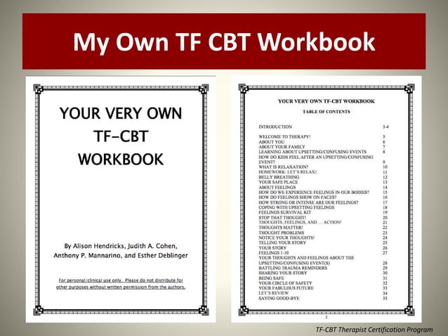 Trauma Focused CBT (TF CBT) for Kids | PPTX
