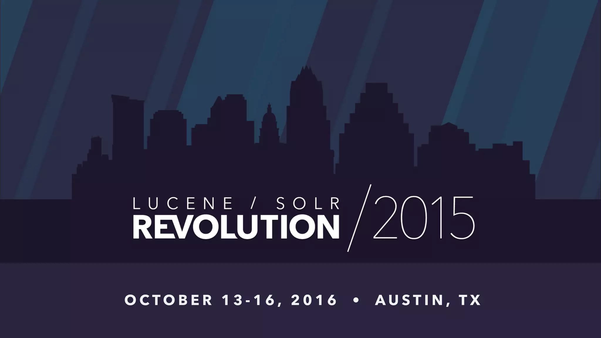 "Spark Search" - In-memory, Distributed Search with Lucene, Spark, and ...