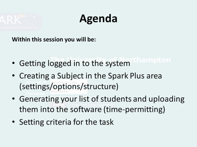 Spark setup session | PDF