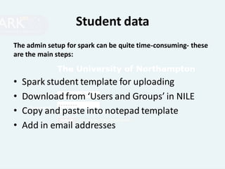 Spark setup session | PDF