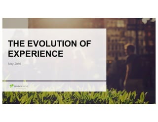Sparks Grove Evolution Of Experience | PDF