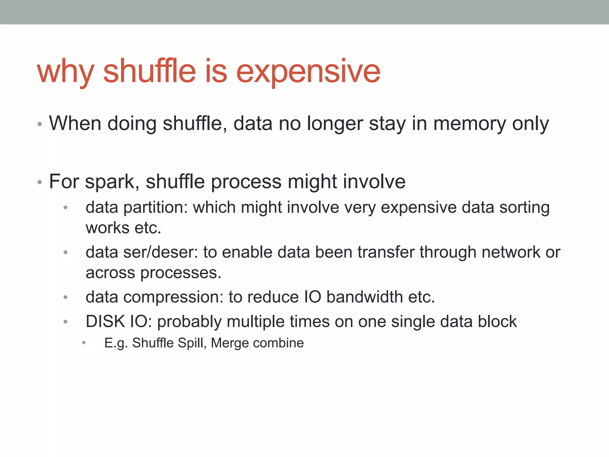 Spark shuffle introduction | PDF