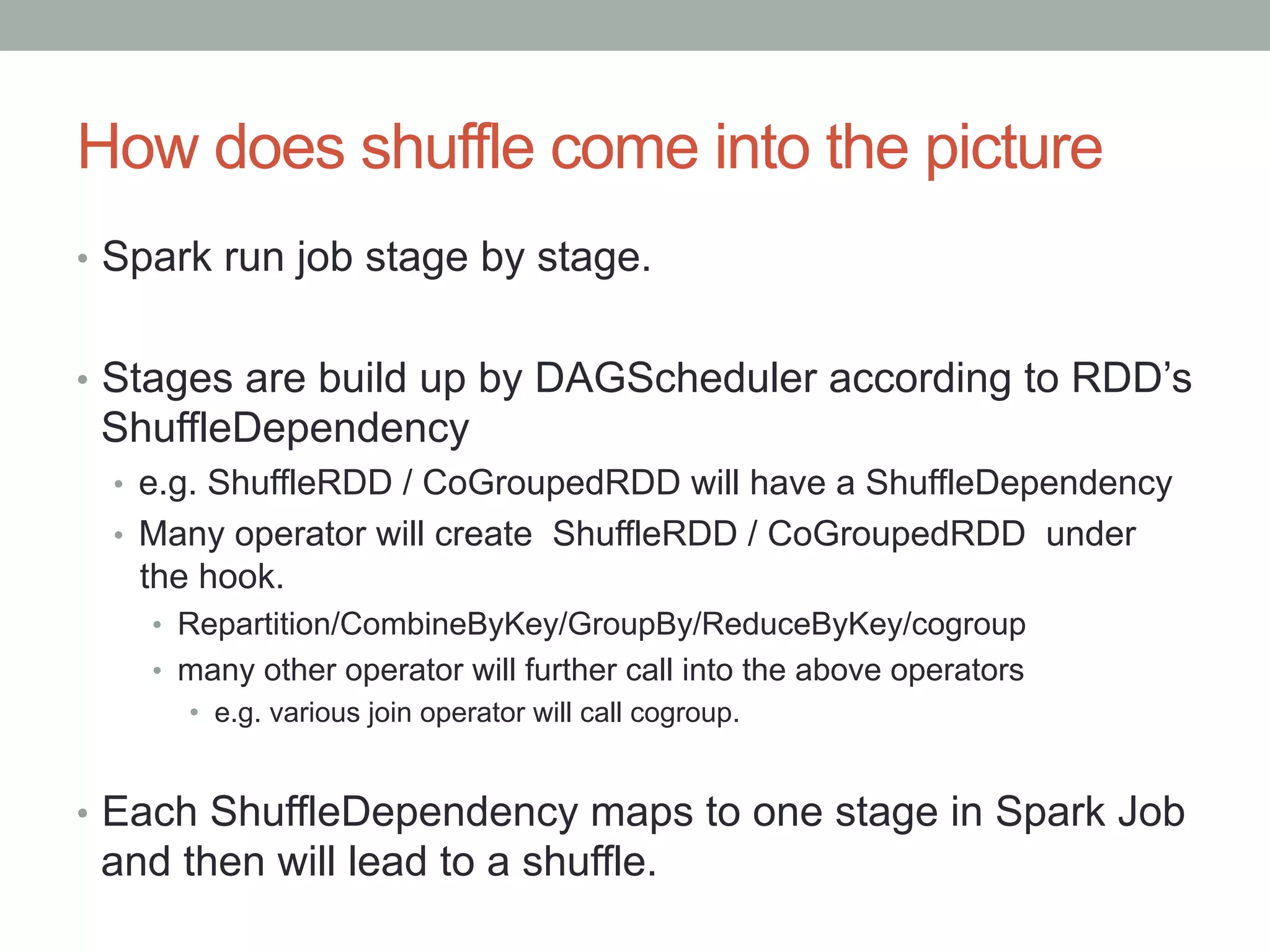 Spark shuffle introduction | PDF