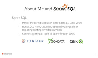 Beyond SQL: Speeding up Spark with DataFrames | PDF