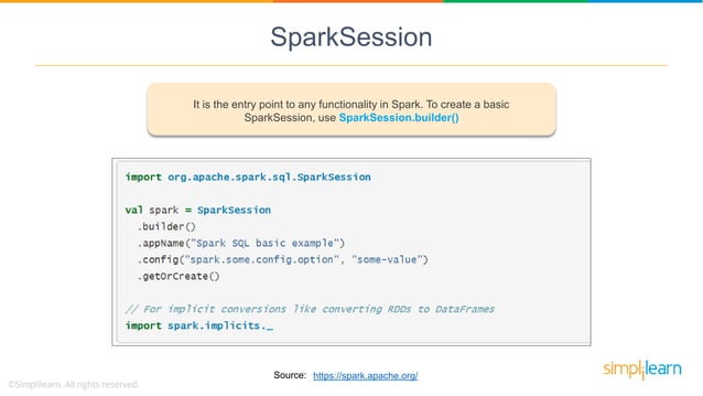 Spark Sql Tutorial Spark Sql Using Scala Apache Spark Tutorial For Beginners Simplilearn