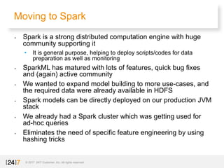 Spark stack for Model life-cycle management | PPT