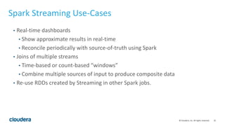 Real Time Data Processing using Spark Streaming | Data Day Texas 2015 | PPT