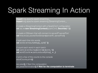 Spark streaming , Spark SQL | PDF