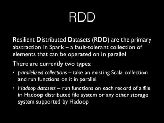 Spark streaming , Spark SQL | PDF