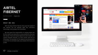 Spark Studios Advertising And Branding Agency | PPT