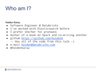 Spark with Elasticsearch | PPT