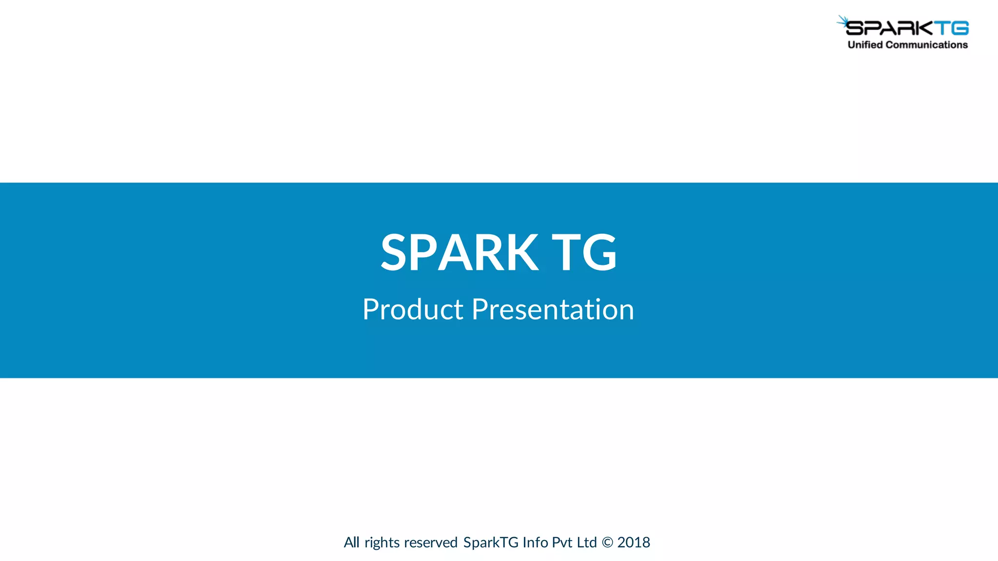 Spark tg ppt-2018 | PDF