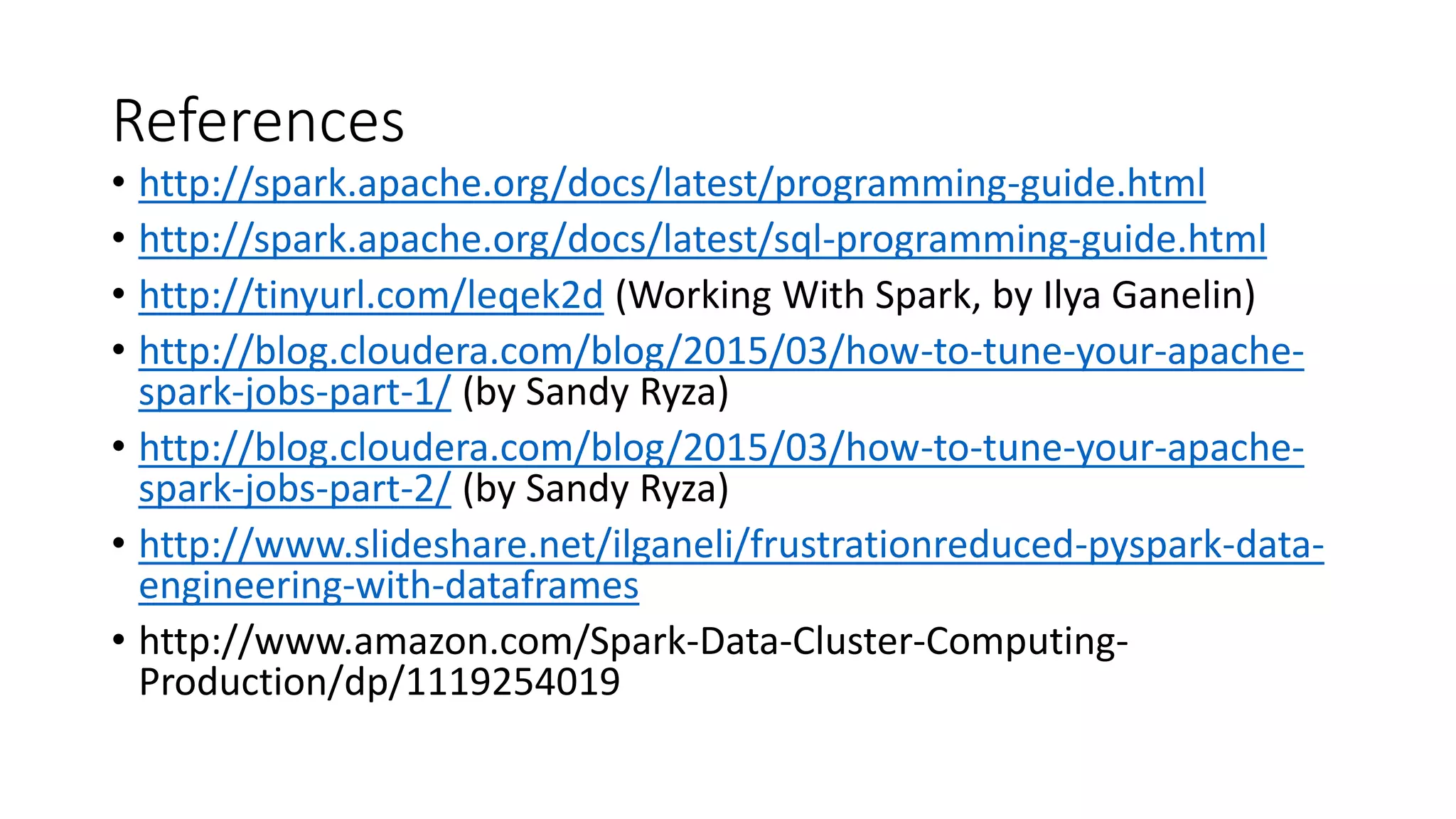 How to Actually Tune Your Spark Jobs So They Work | PPTX