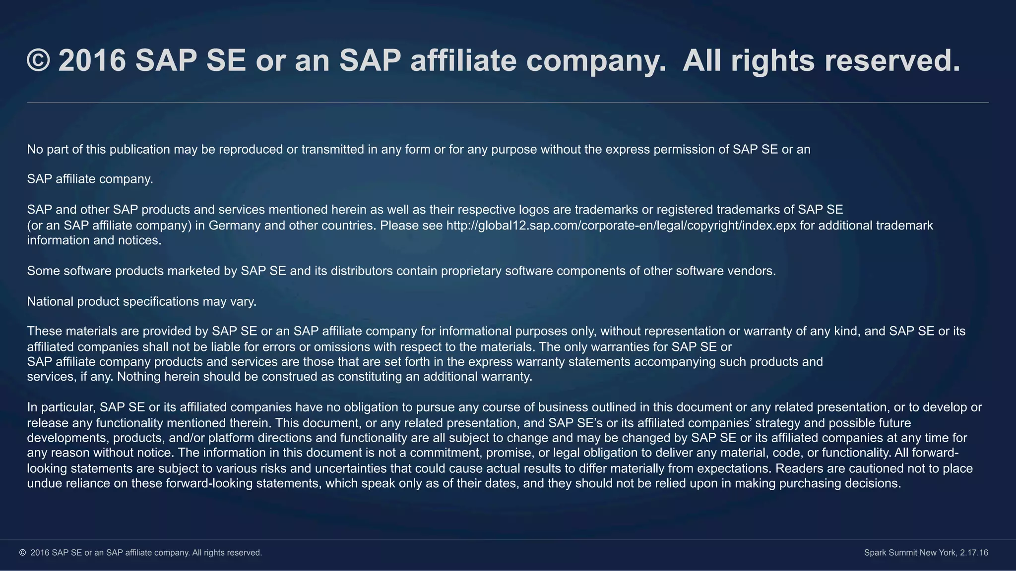 Spark Usage in Enterprise Business Operations | PDF | Databases | Computer Software and Applications