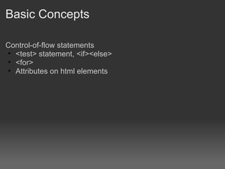 Spark View Engine | PPT | Web Design and HTML | Internet