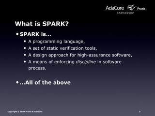 Getting Started with SPARK | PPT