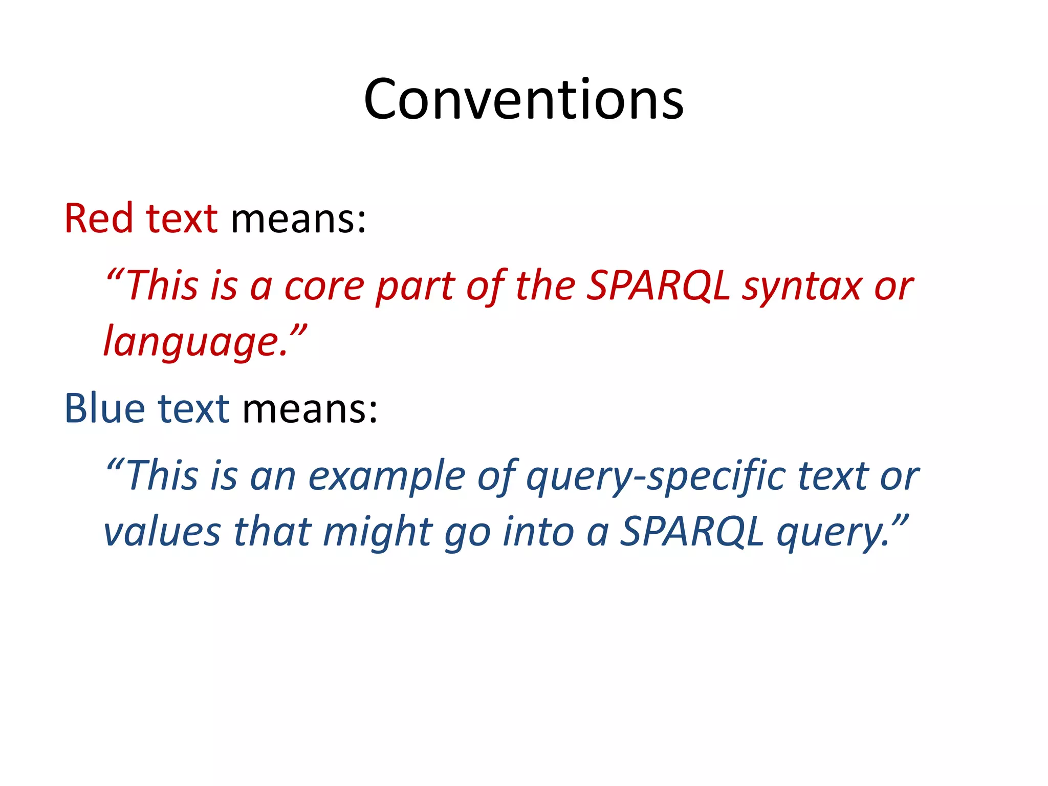 SPARQL Cheat Sheet | PPT