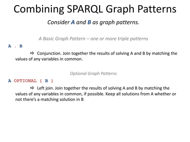 SPARQL Cheat Sheet | PPT