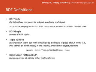 SPARQL-DL - Theory & Practice | PPT