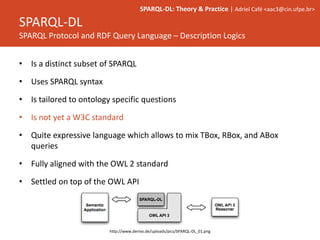 SPARQL-DL - Theory & Practice | PPT