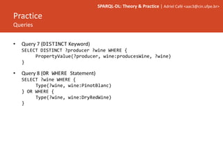 SPARQL-DL - Theory & Practice | PPT
