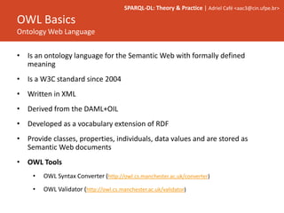 SPARQL-DL - Theory & Practice | PPT