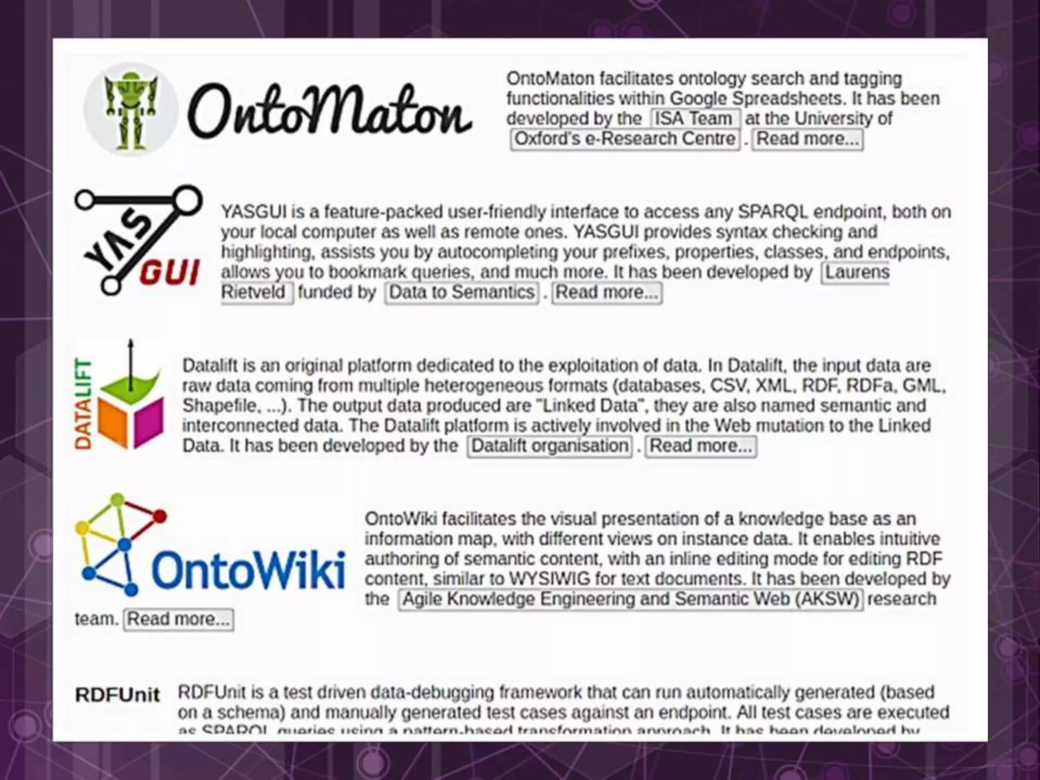 SPARQL and Web Semantics | PPT