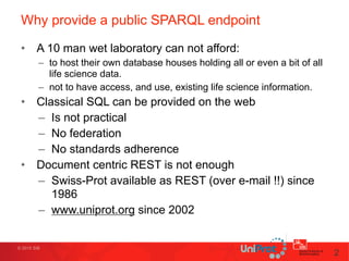 sparql,uniprot.org in production | PPT