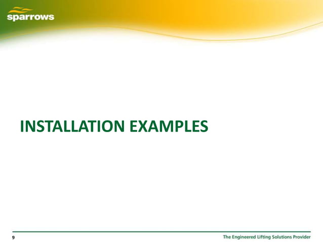 Sparrows offshore modular rental crane presentation august 2014 | PPT