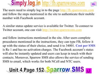 Sparrow sms | PPT