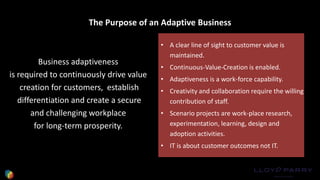 FASTER ADAPTABILITY IS THE NEW CORE COMPETENCY IN THE NEW ECONOMY | PPT