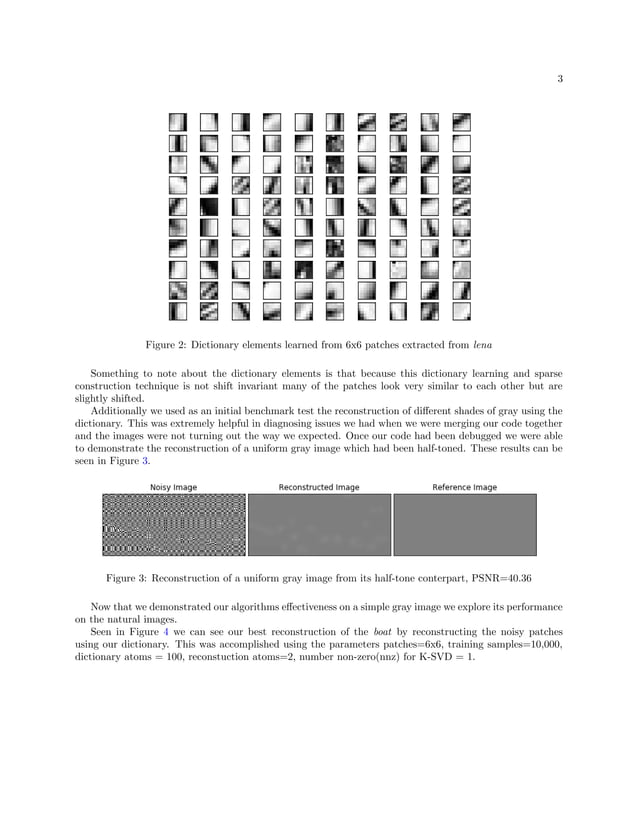 Image Reconstruction Using Sparse Approximation | PDF