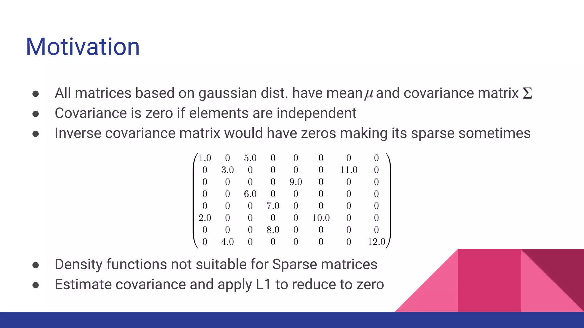 Sparse inverse covariance estimation | PPT