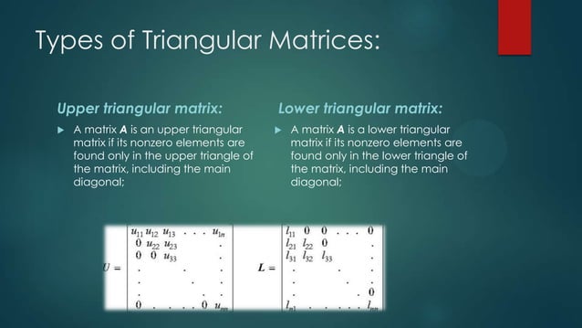 Sparse matrices | PPTX