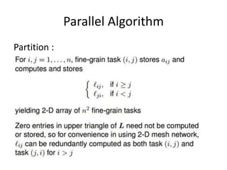 Sparse matrix factorization | PPTX