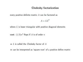 Sparse matrix factorization | PPTX