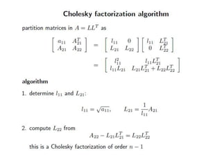 Sparse matrix factorization | PPTX