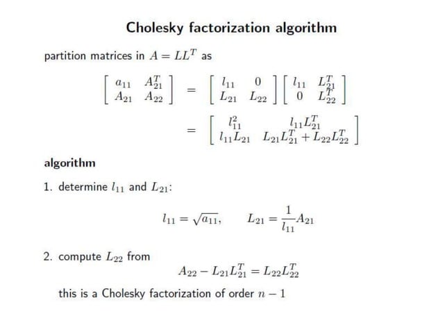 Sparse Matrix Factorization Ppt