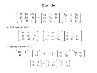 Sparse matrix factorization | PPTX