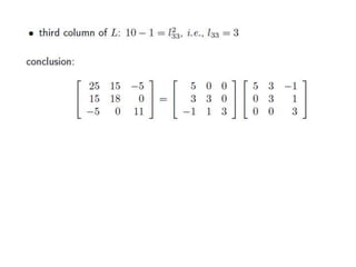 Sparse matrix factorization | PPTX