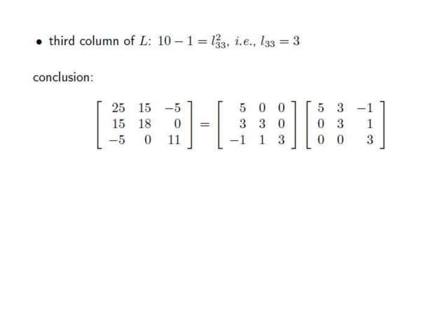 Sparse matrix factorization | PPTX