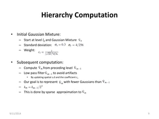 Sparse PDF Volumes for Consistent Multi-resolution Volume Rendering | PPT