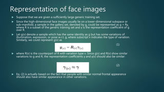 Sparse representation face r_ecognition | PPT