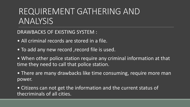 Online Crime Reporting System By Using PHP | PPTX