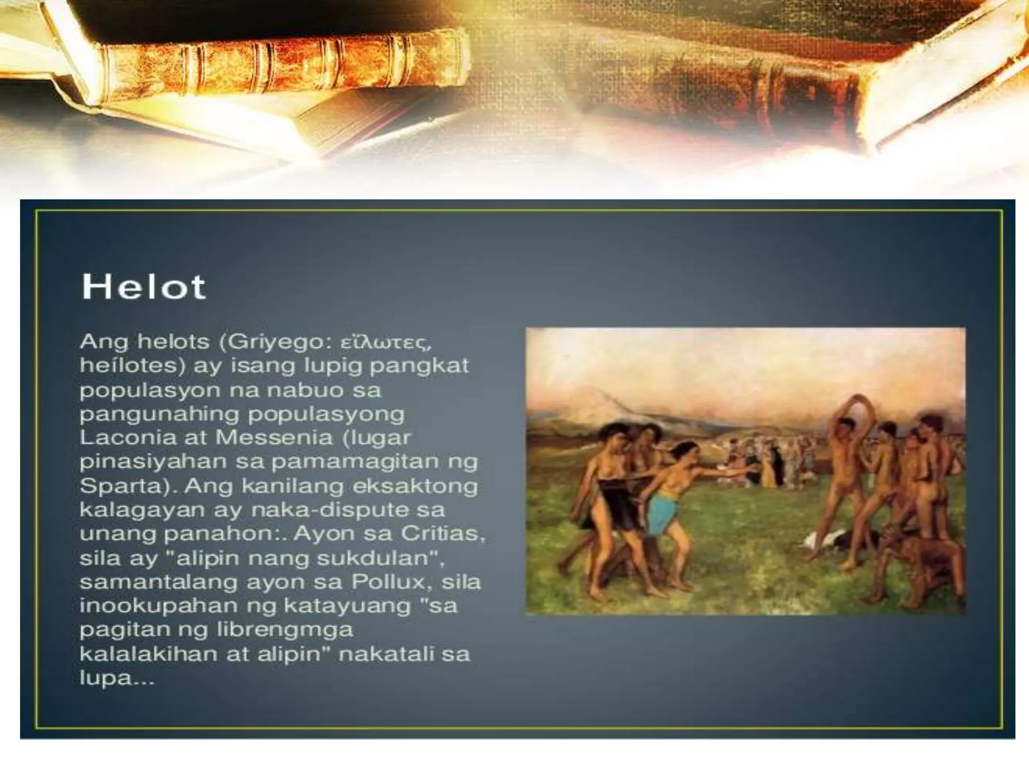 SPARTA, ang pamayanan ng mga Mandirigma. | PPTX